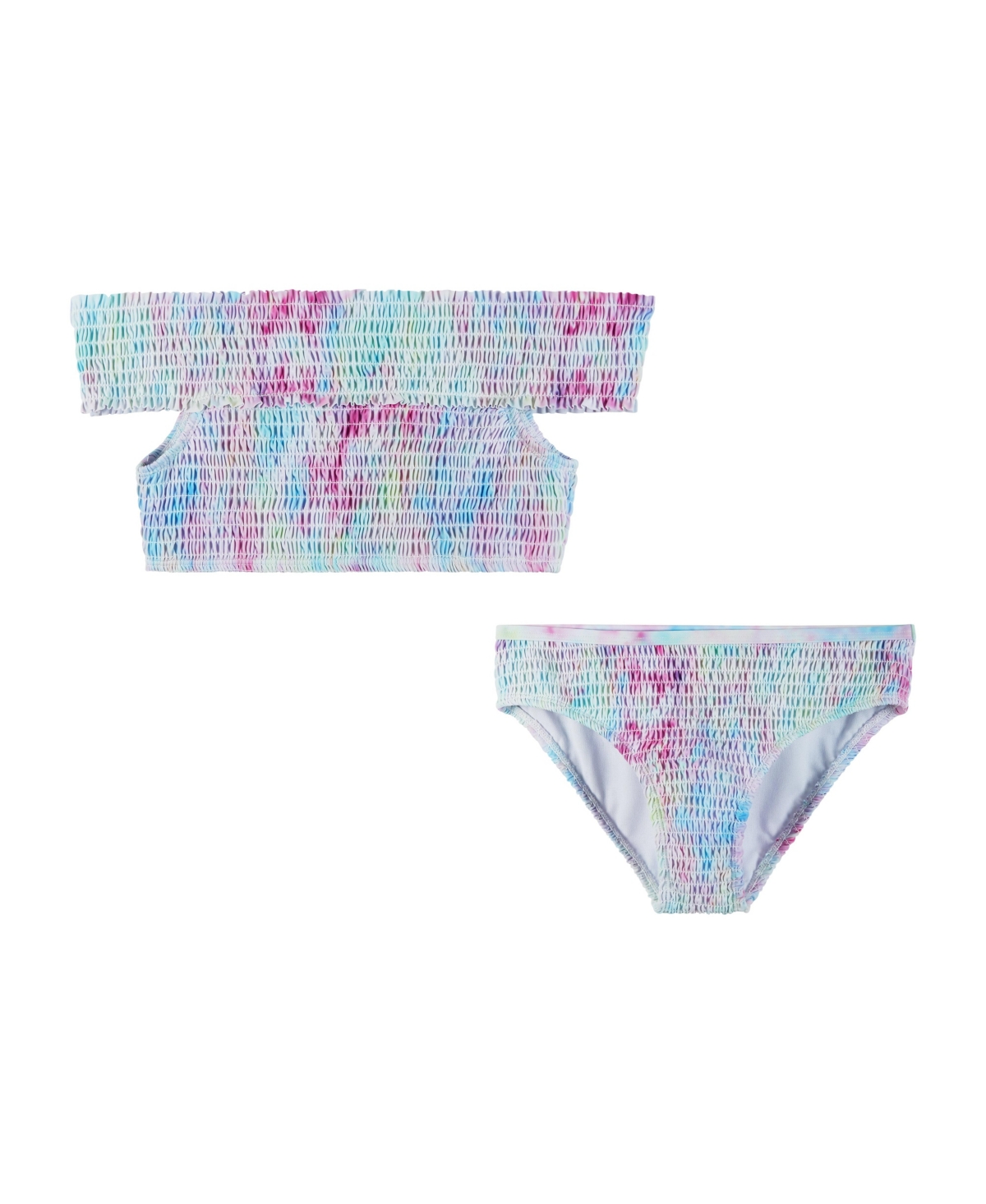 Click here for Andy & Evan Toddler/Child Girls Purple Tie Dye Bik... prices