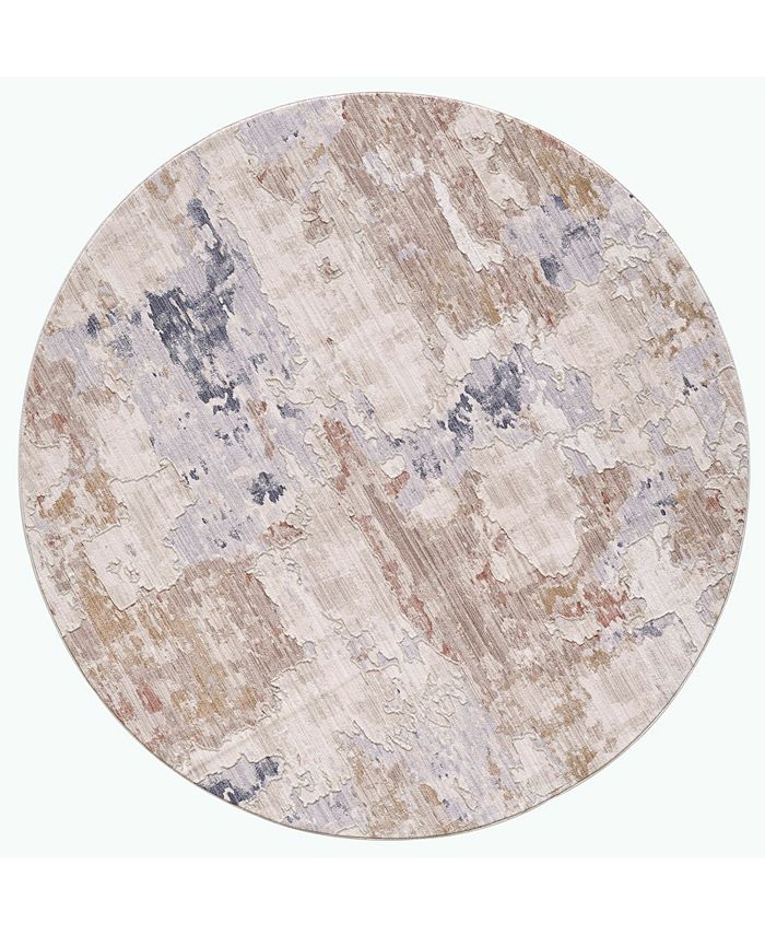 Kas Woodland 7905 7'10" x 7'10" Round Area Rug - Macy's