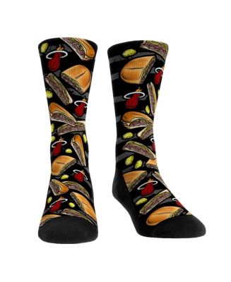 Men's Rock 'Em Socks Miami Heat Cuban Sandwich Crew Socks - Macy's