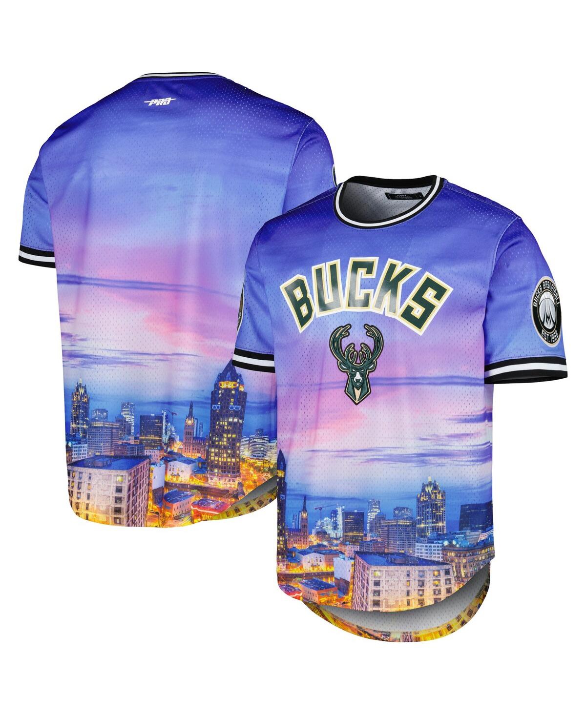 Click here for Mens Pro Standard Milwaukee Bucks Cityscape Stacke... prices