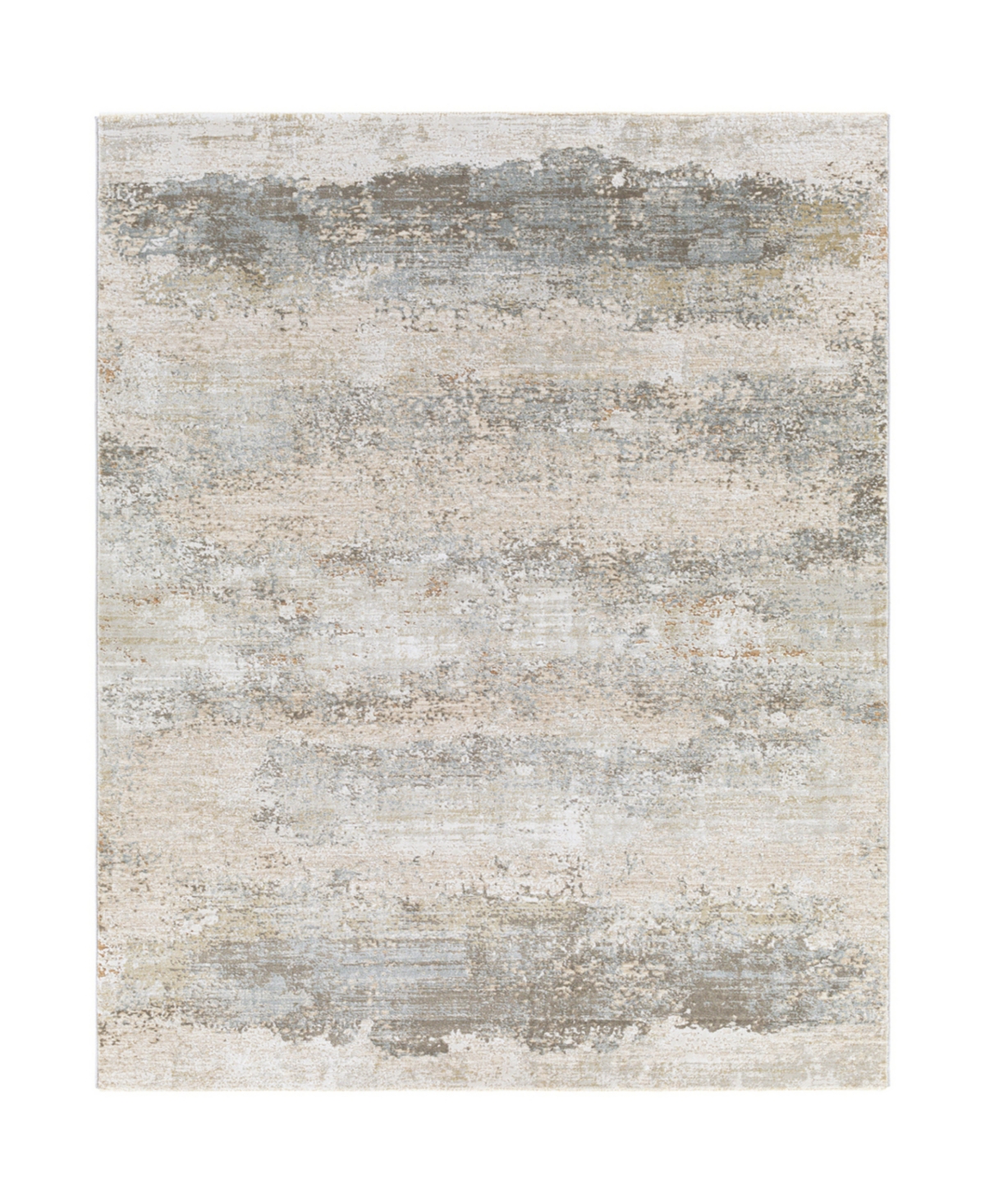 Livabliss Brunswick Bwk-2305 27 x 4 Area Rug - Khaki  Gray