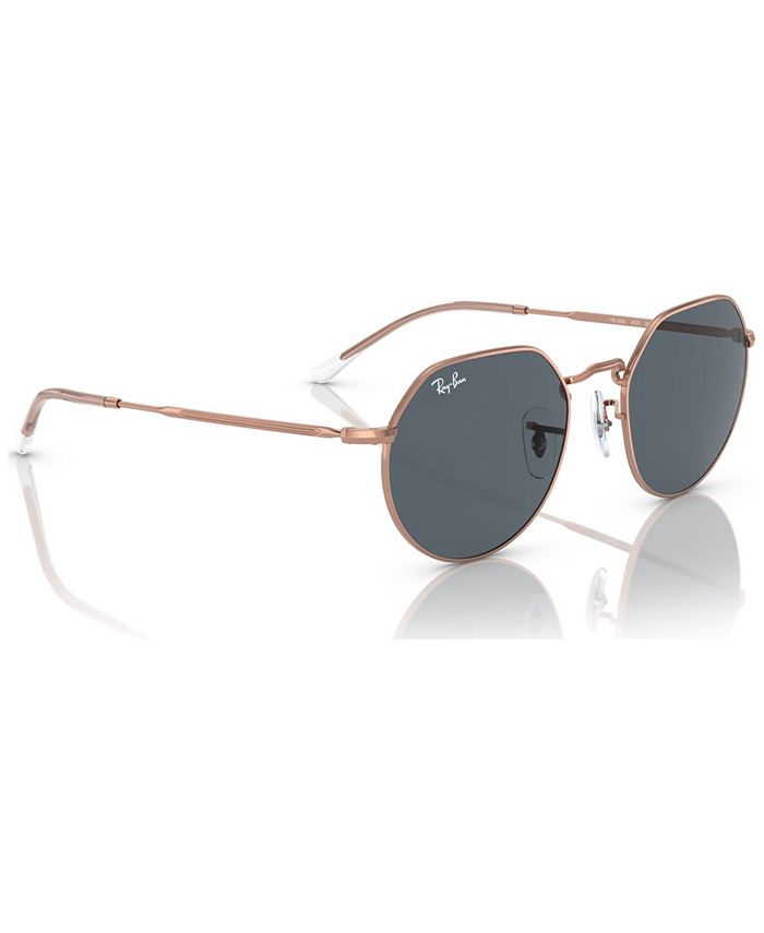 Ray-Ban Unisex Sunglasses, Jack Rose Gold-Tone - Macy's
