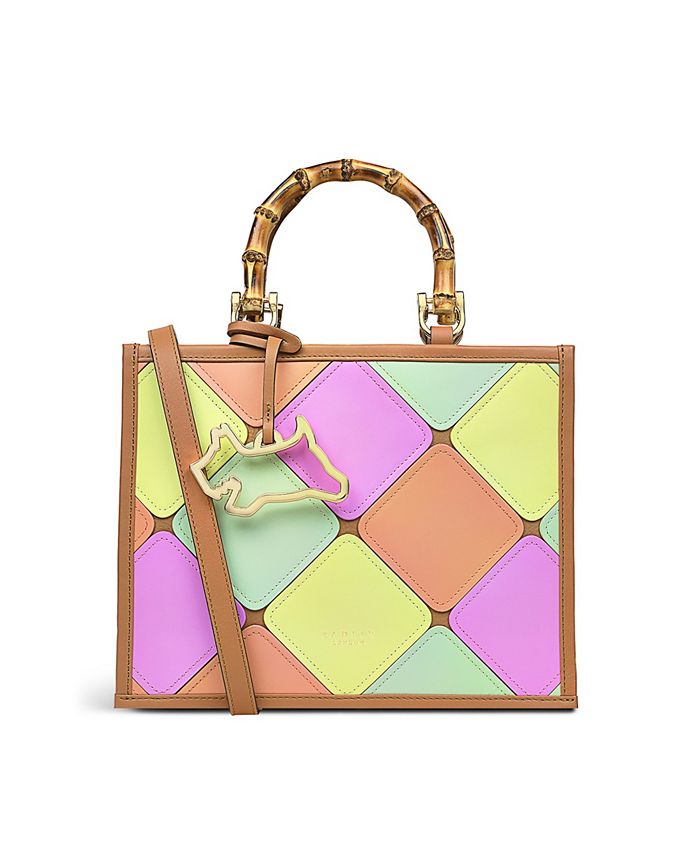 Radley London Audley Drive Patchwork Small Zip Top Satchel - Macy's