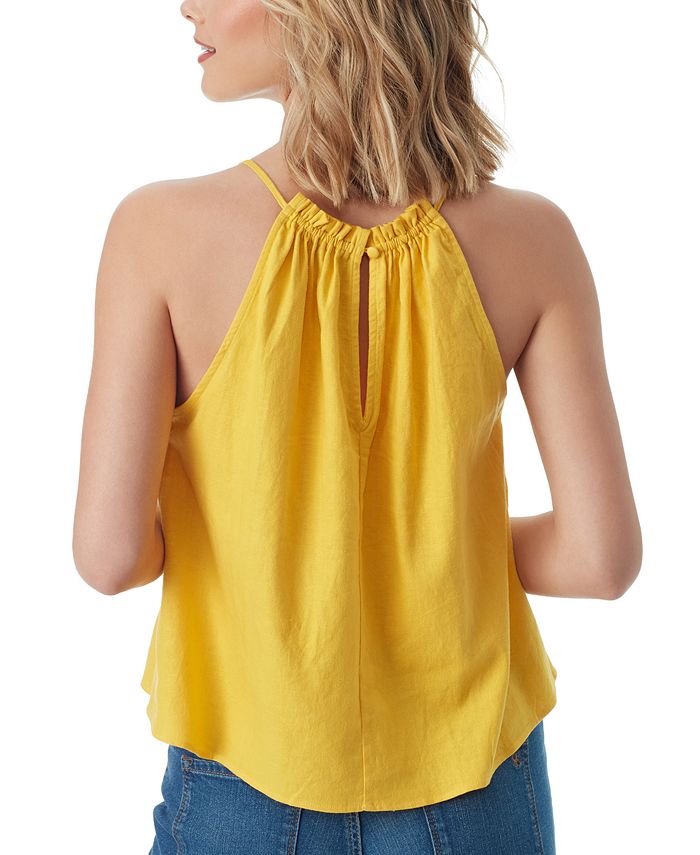 Jessica Simpson Women's Demi High-Low Halter Top - Macy's