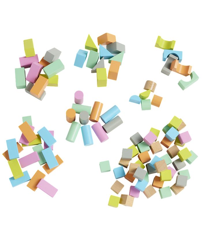 Imaginarium Wooden Block Set 100 Pieces, Created for You by Toys R Us ...