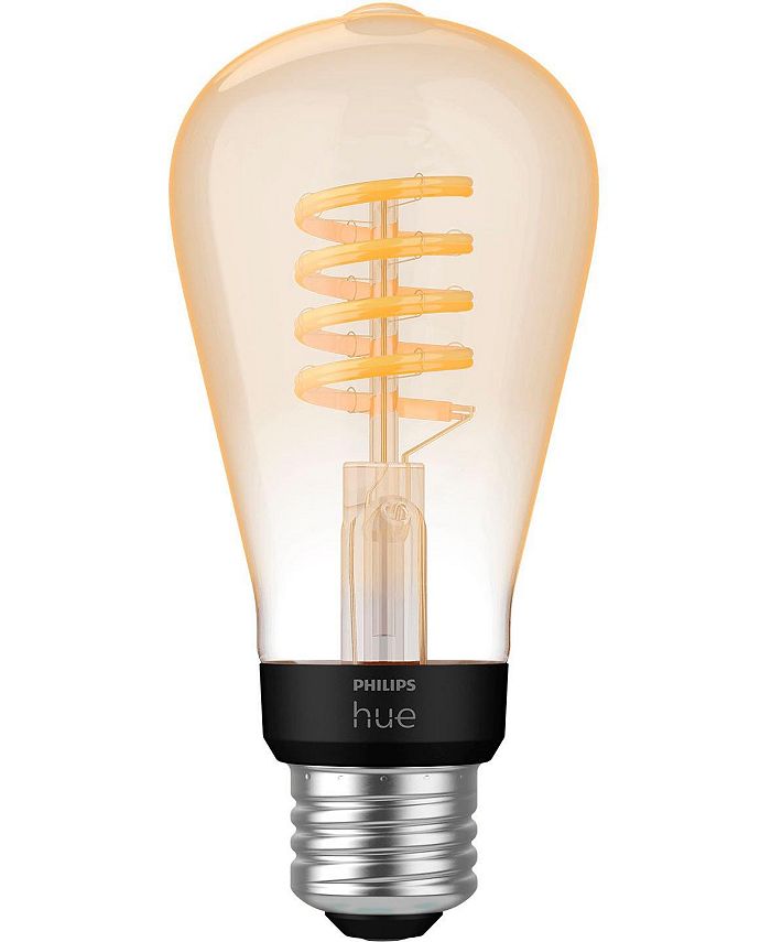 Philips Hue Filament ST19 Bluetooth LED Smart Bulb - Macy's