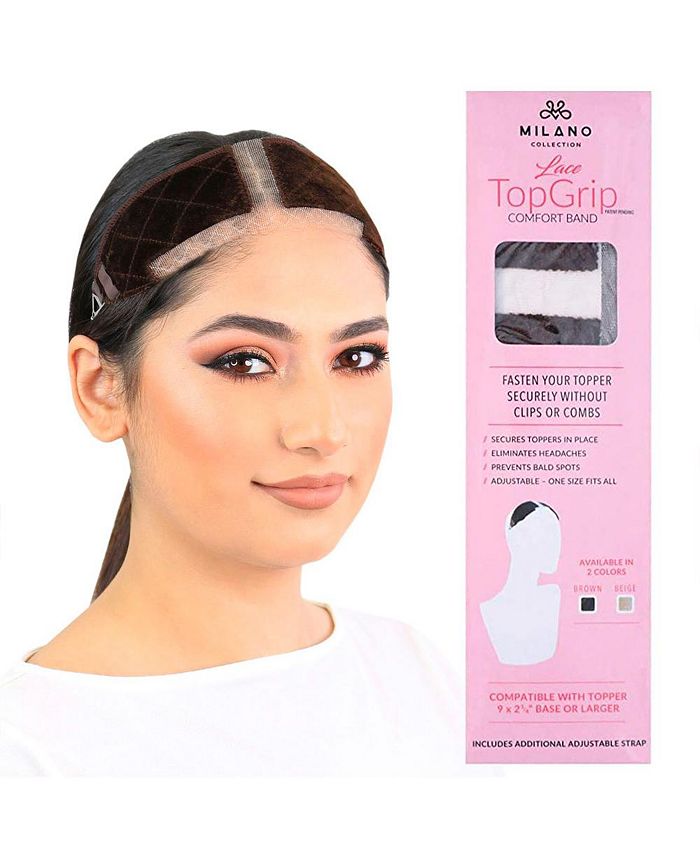 Milano Collection Milano Original Lace TopGrip Band Chocolate Brown ...