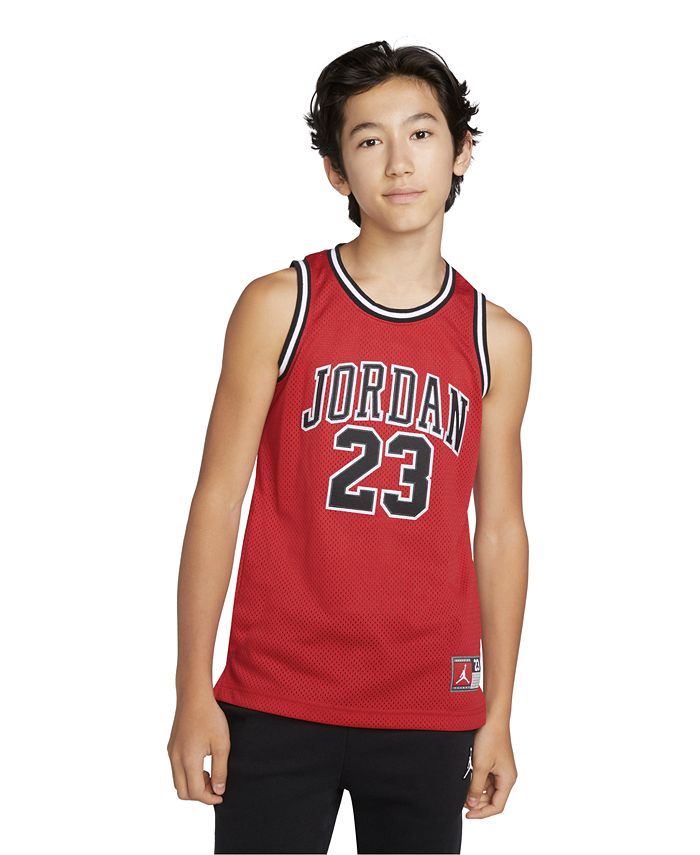Jordan Big Boys 23 Jersey Sleeveless Tank Top - Macy's