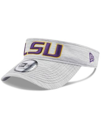 Men's New Era Gray LSU Tigers Logo Adjustable Visor - Macy's