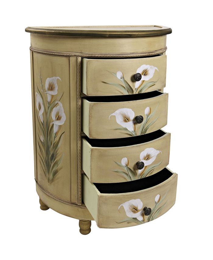 Nearly Natural Antique-Style Accessory Table - Macy's
