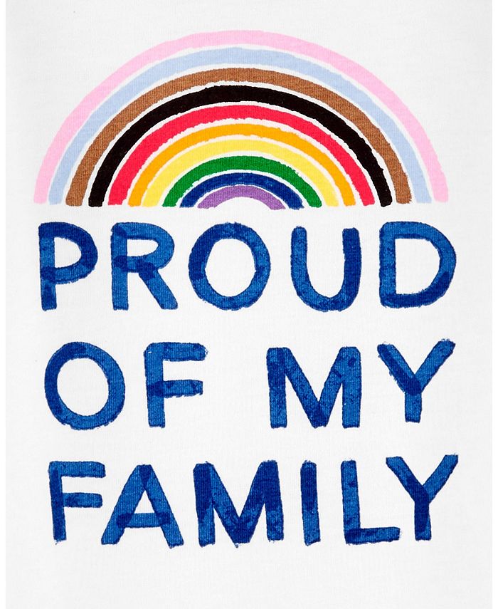 Carter's Baby Boys Proud Of My Family Pride Short Sleeves Bodysuit - Macy's