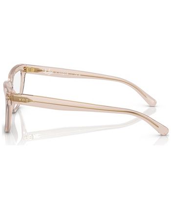 Vogue Eyewear Women's Rectangle Eyeglasses, VO5443 54 - Macy's