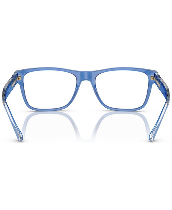 Versace Men's Rectangle Eyeglasses, VE3303 55 - Macy's