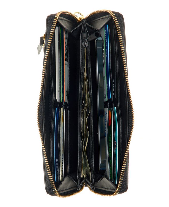 Nine West Linnette Zip Around Wristlet Wallet - Macy's