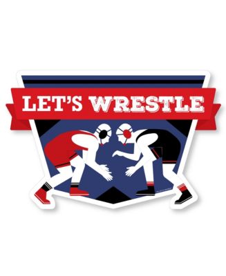 Big Dot of Happiness Wrestling School Spirit Senior Night or Graduation ...