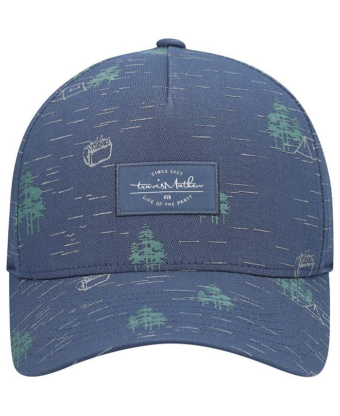Travis Mathew Men's Navy Match Point Trucker Snapback Hat & Reviews ...
