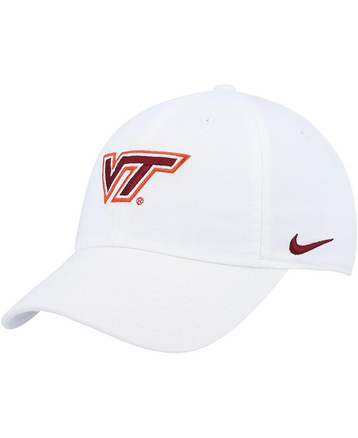 Nike Men's White Virginia Tech Hokies Heritage86 Logo Performance ...