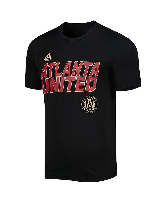 adidas Men's Black Atlanta United FC Team Jersey Hook AEROREADY T-shirt ...