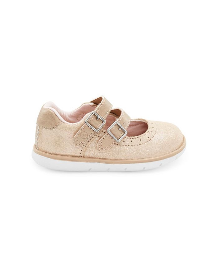 Stride Rite Toddler Girls SRTech Cordaline Leather Shoes - Macy's