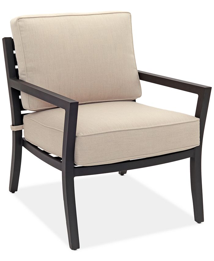 Agio Astaire Outdoor 5-Pc. Chat Set (1 Fire Pit & 4 Rocker Chairs ...