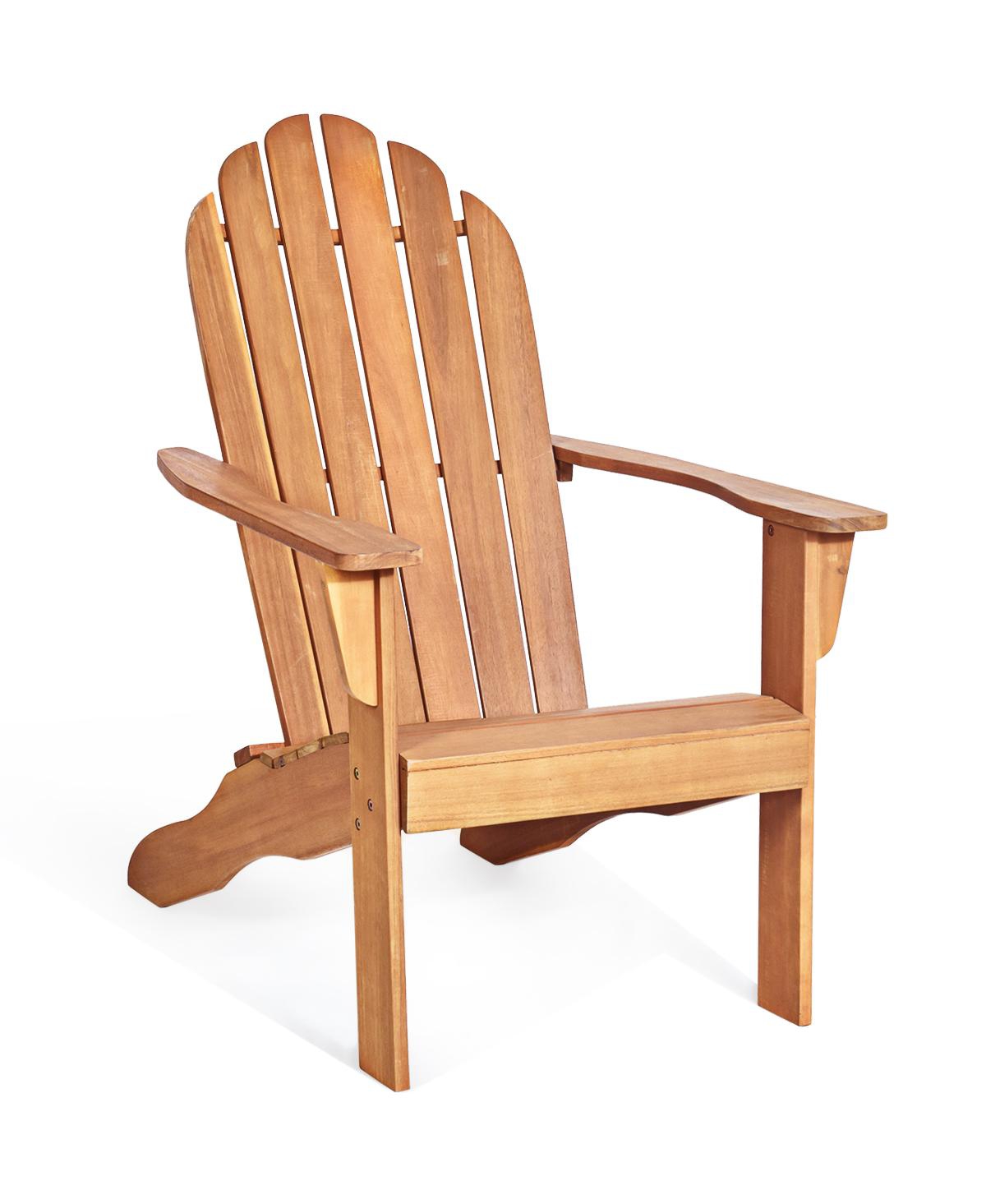 Click here for Costway Outdoor Adirondack Chair Solid Wood Durabl... prices