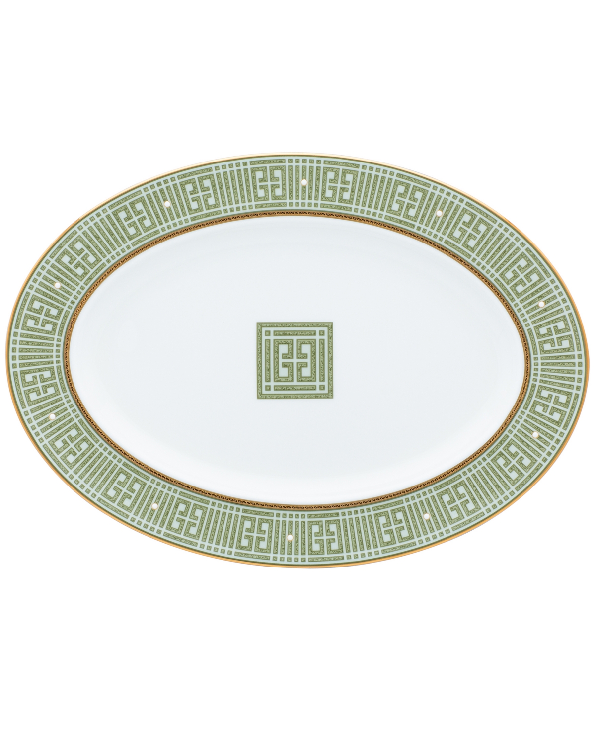 Click here for Noritake Infinity Oval Platter  14 - Green Gold prices