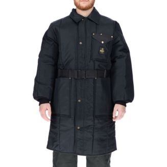 RefrigiWear Men's Iron-Tuff Inspector Jacket - Knee-Length, Insulated ...