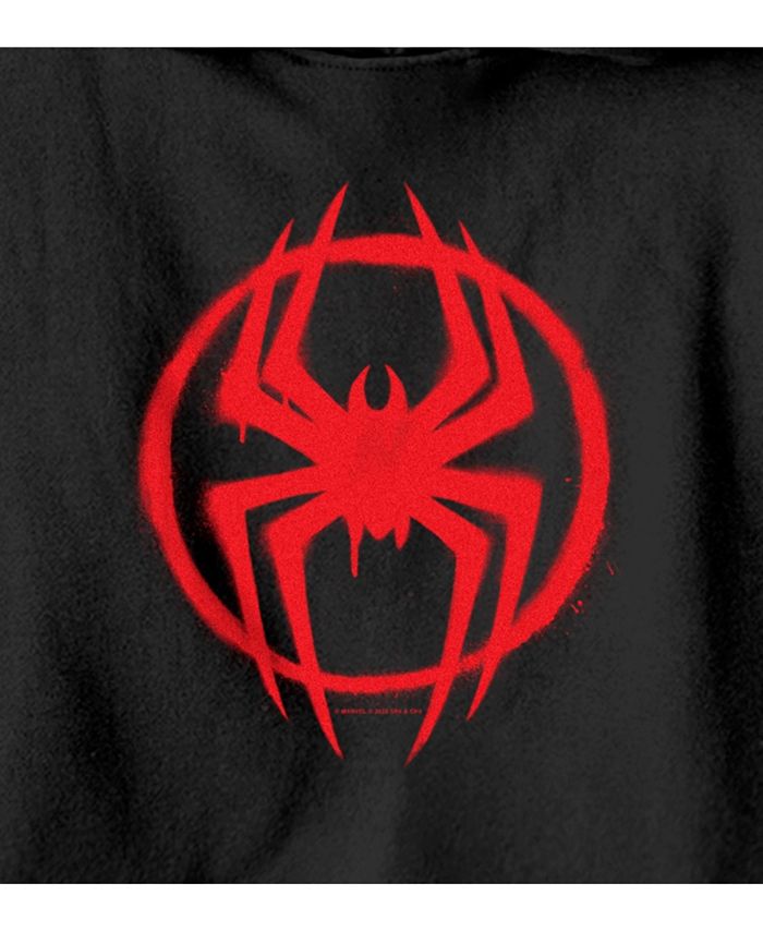 Marvel Boy's Spider-Man: Across the Spider-Verse Graffiti Spider Logo ...