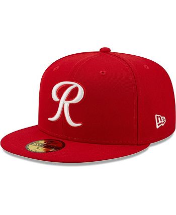 New Era Men's Red Tacoma Rainiers Authentic Collection 59FIFTY Fitted ...