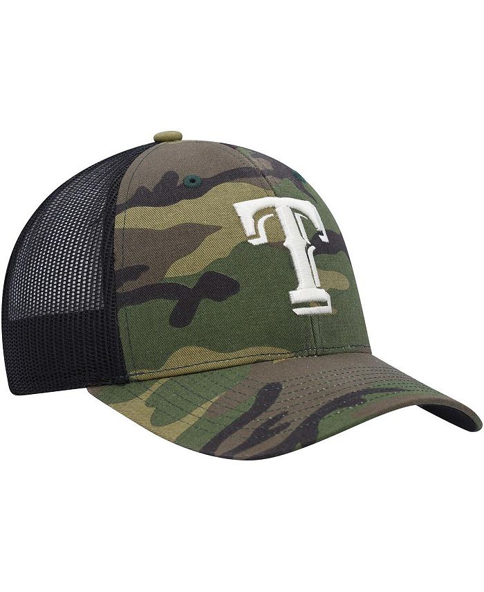 '47 Brand Men's Camo Texas Rangers Trucker Snapback Hat - Macy's