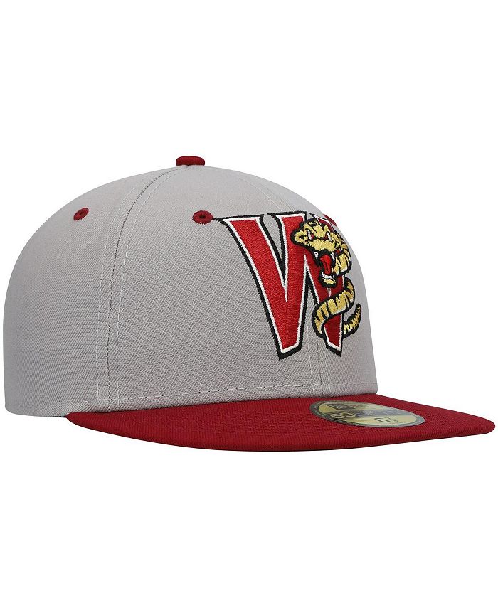 New Era Men's Gray Wisconsin Timber Rattlers Authentic Collection Road ...