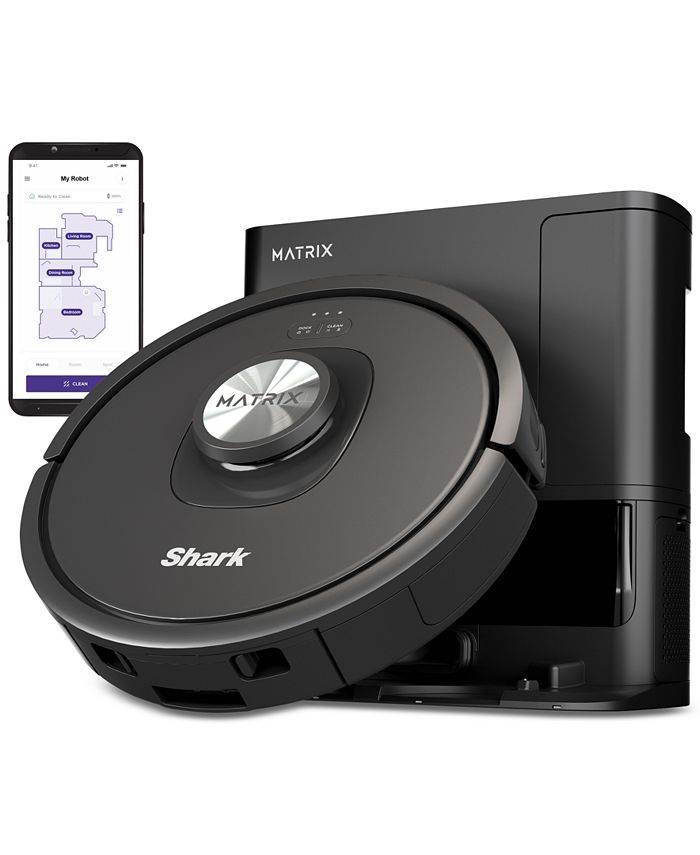 Shark Matrix Self-Emptying Bagless Robot Vacuum RV2310AE - Macy's