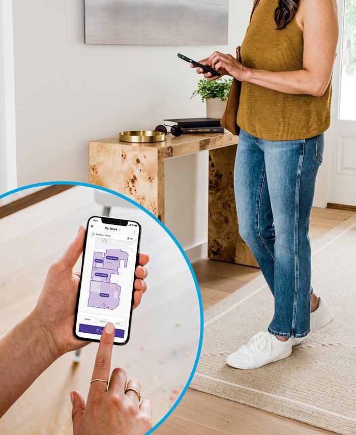 Shark Matrix Self-Emptying Bagless Robot Vacuum RV2310AE - Macy's