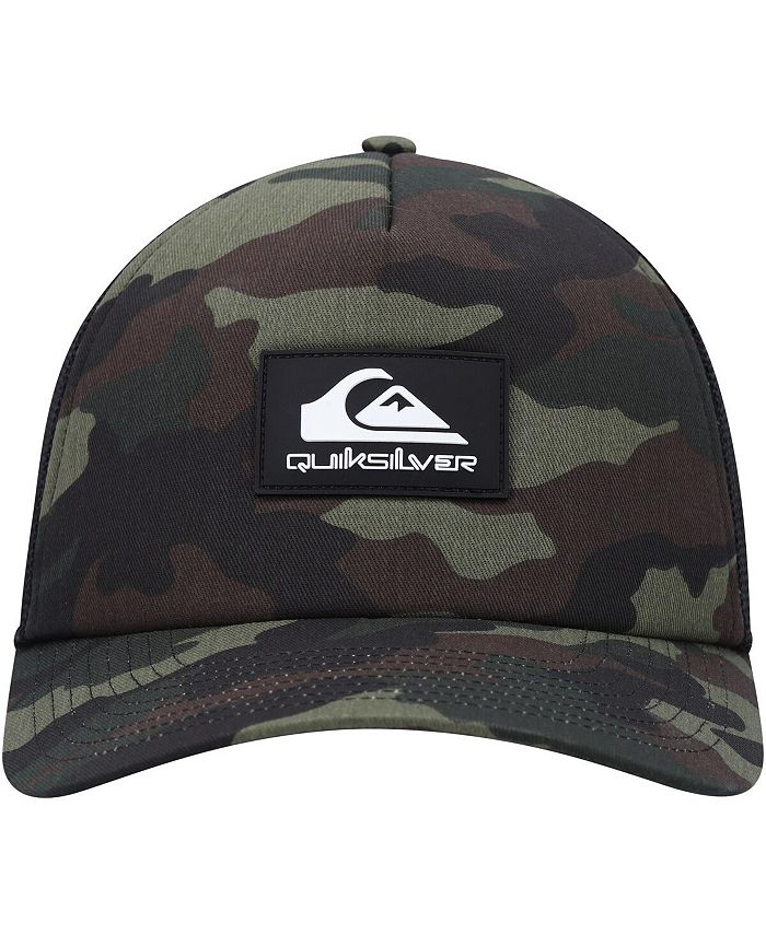 Quiksilver Men's Camo Omnipotent Trucker Snapback Hat - Macy's