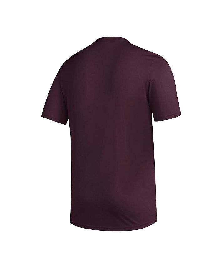 adidas Men's Maroon Texas A&M Aggies Basics Secondary Pre-Game ...