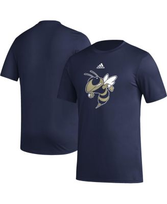 Men's adidas Navy Georgia Tech Yellow Jackets Basics Secondary Pre-Game ...