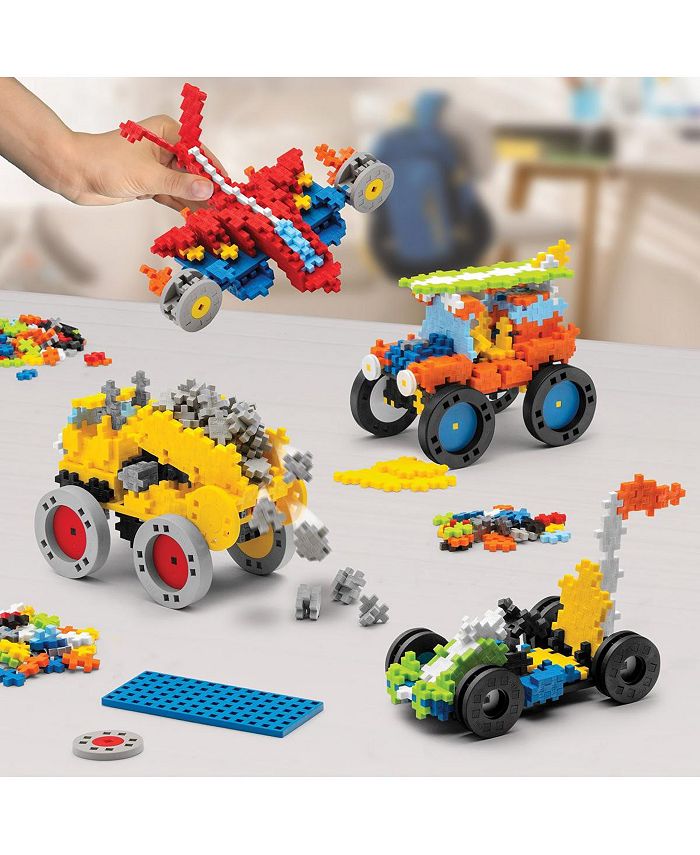 Plus-Plus Learn to Build Vehicles Super Set GO! - STEM Building Set ...