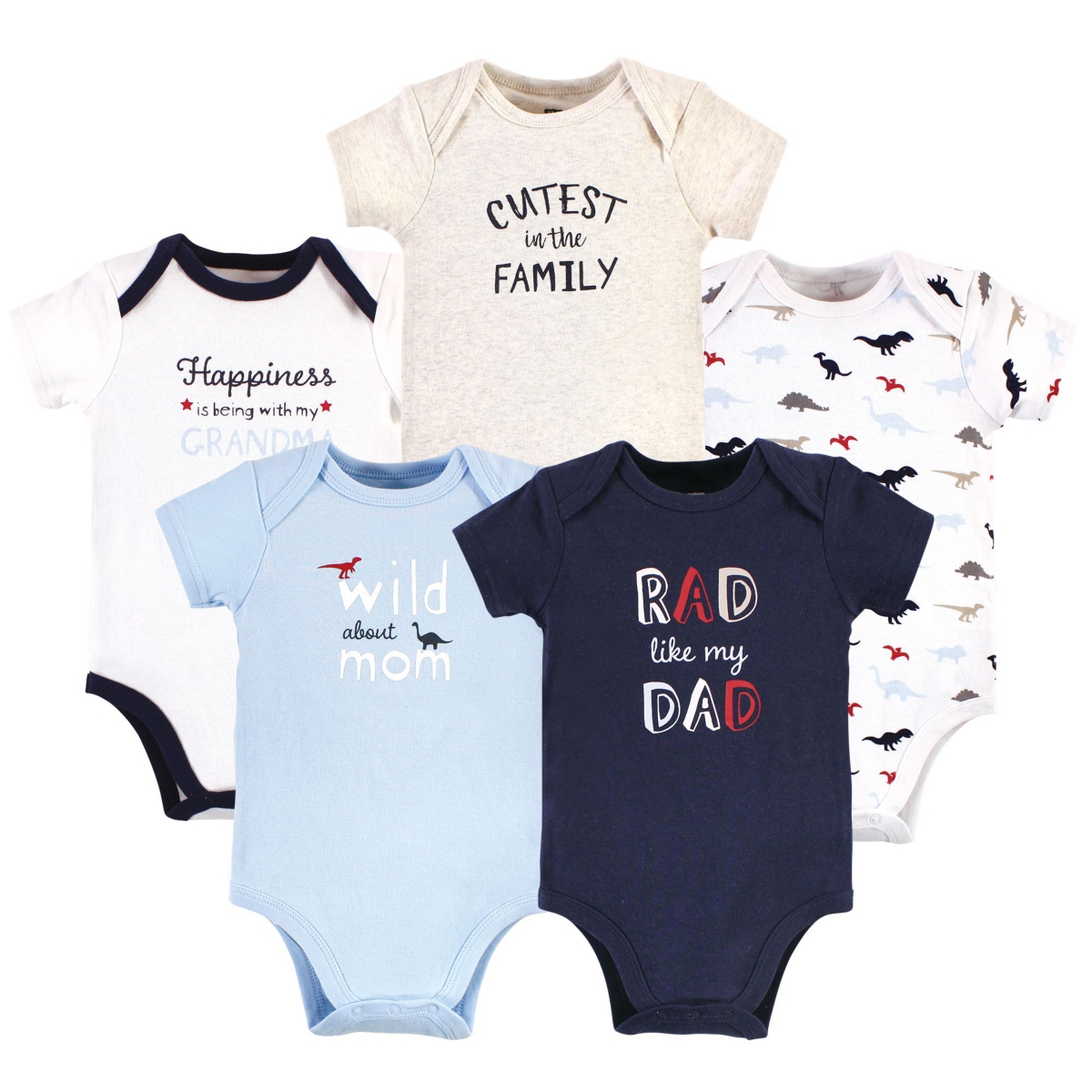 Click here for Hudson Baby Baby Boys Multipack of 5 Comfortable C... prices