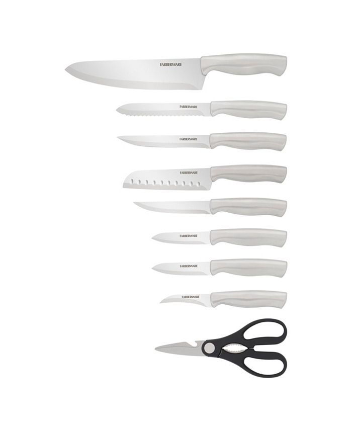 Farberware Edgekeeper 15-Piece Cutlery Set - Macy's