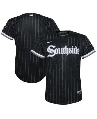Big Boys and Girls Nike Black Chicago White Sox City Connect Replica ...
