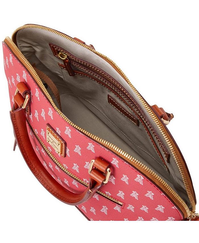Dooney & Bourke Women's Los Angeles Angels Signature Domed Zip Satchel ...