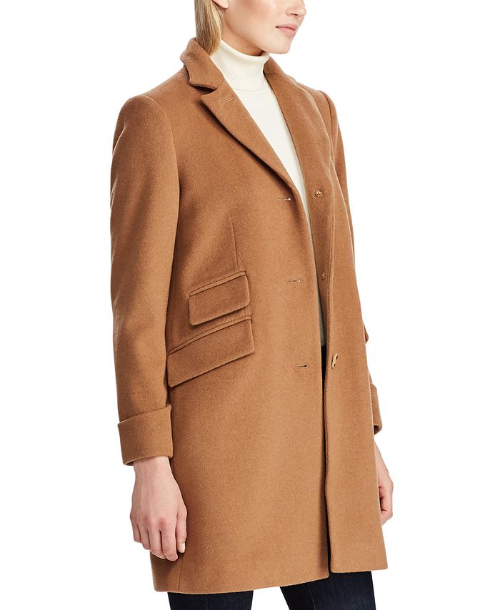 Lauren Ralph Lauren Women's Wool Blend Walker Coat - Macy's