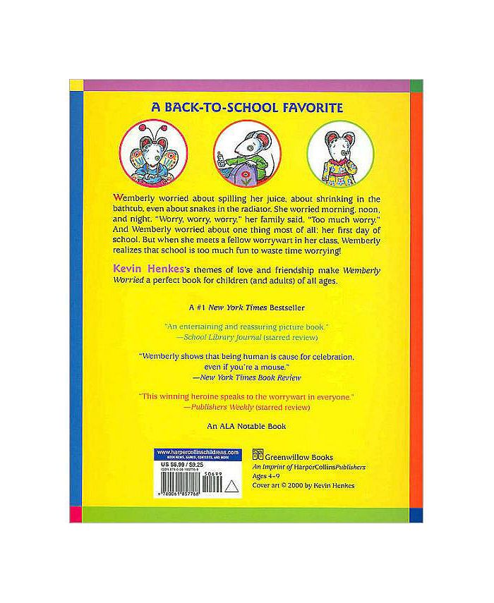 Barnes & Noble Wemberly Worried by Kevin Henkes - Macy's