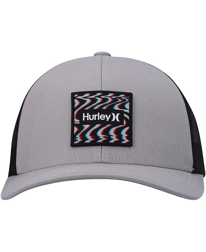 Hurley Men's Gray Seacliff Trucker Snapback Hat - Macy's
