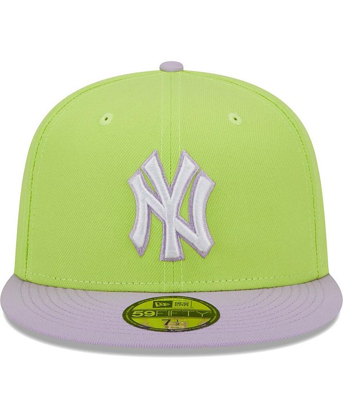 New Era Men's Neon Green, Lavender New York Yankees Spring Color Two ...