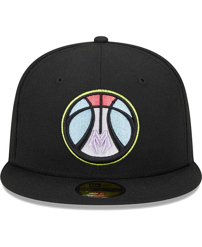 New Era Men's Black Milwaukee Bucks Color Pack 59FIFTY Fitted Hat - Macy's