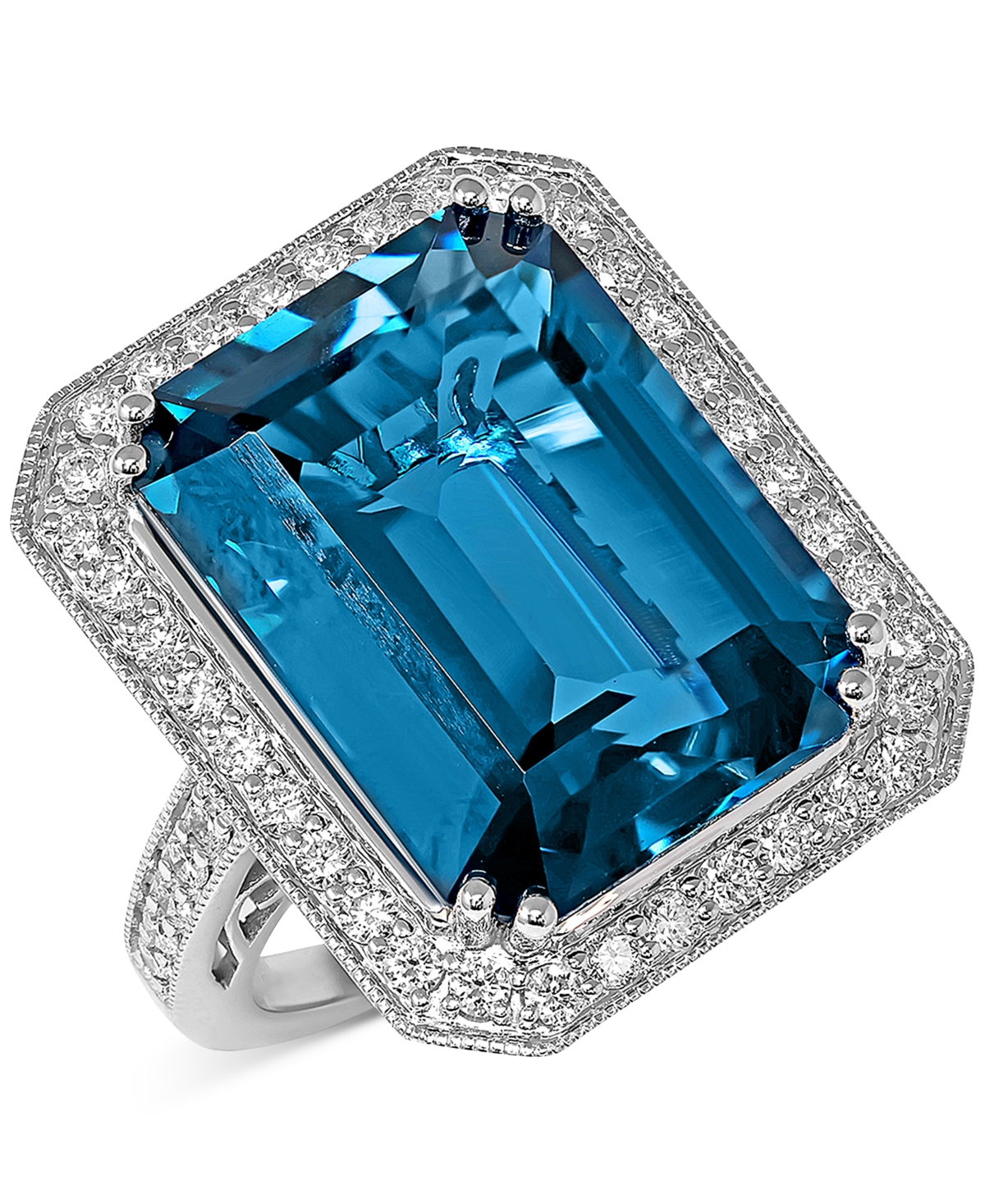 Click here for London Blue Topaz (24 ct. t.w.) & Diamond (7/8 ct.... prices