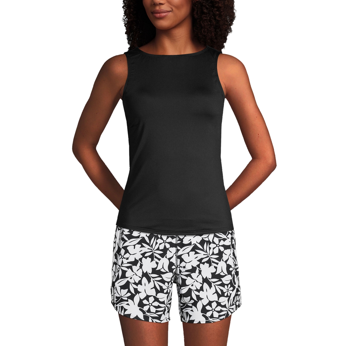 Click here for Lands End Womens D-Cup High Neck Upf 50 Sun Protec... prices