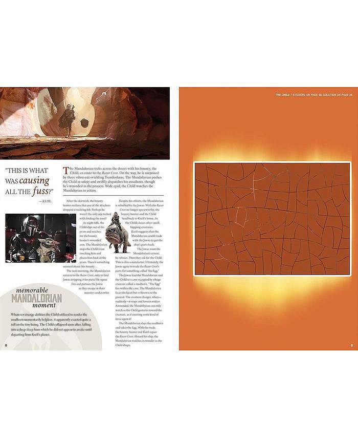 Barnes & Noble Star Wars- The Mandalorian Sticker Art Puzzles by Steve ...