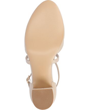 Journee Collection Women's Foster Crisscross Heels - Macy's